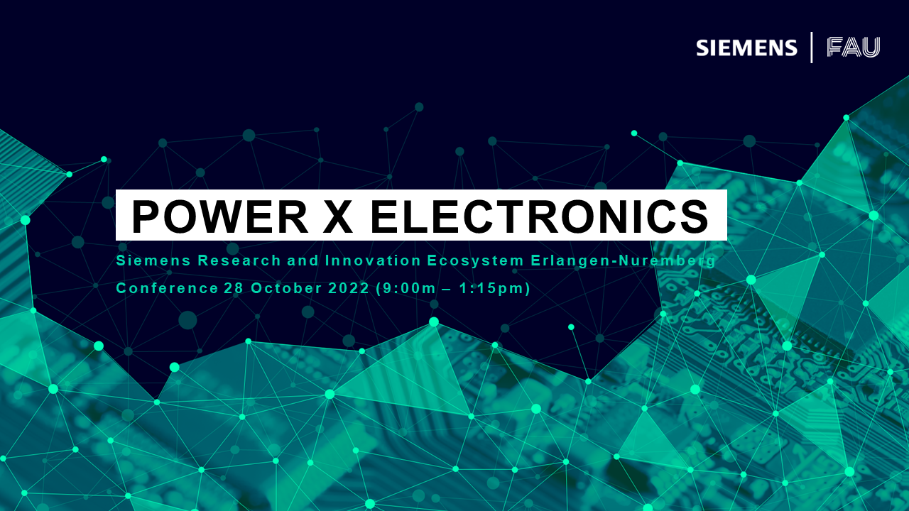 Livestream - Siemens Research and Innovation Ecosystem Erlangen-Nuernberg